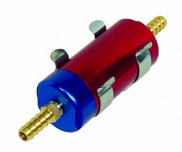 Small Bullet Fuel Filter (Red) 6mm Tails | Walbro, Facet, Weber ...