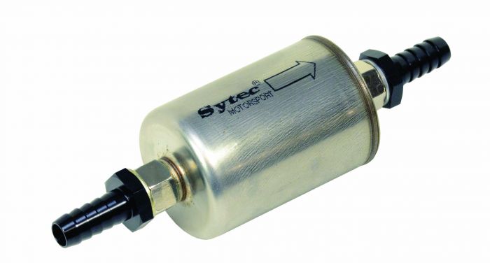 Sytec Motorsport Hi Flow Fuel Filter with 12mm tails (Pre-Filter ...